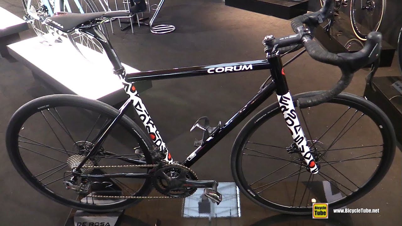 2020 De Rosa Corum Road Bike - Walkaround - 2019 Eurobike - YouTube