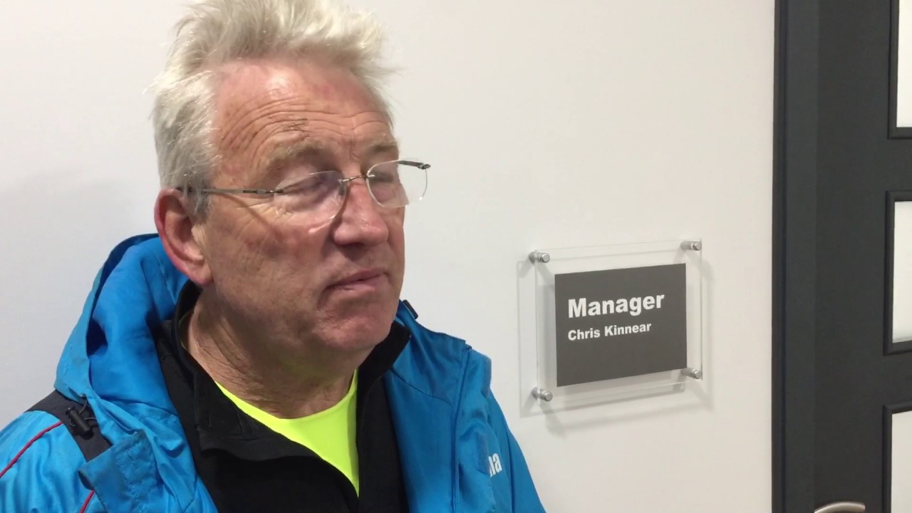 Dover boss Chris Kinnear post Macclesfield - YouTube