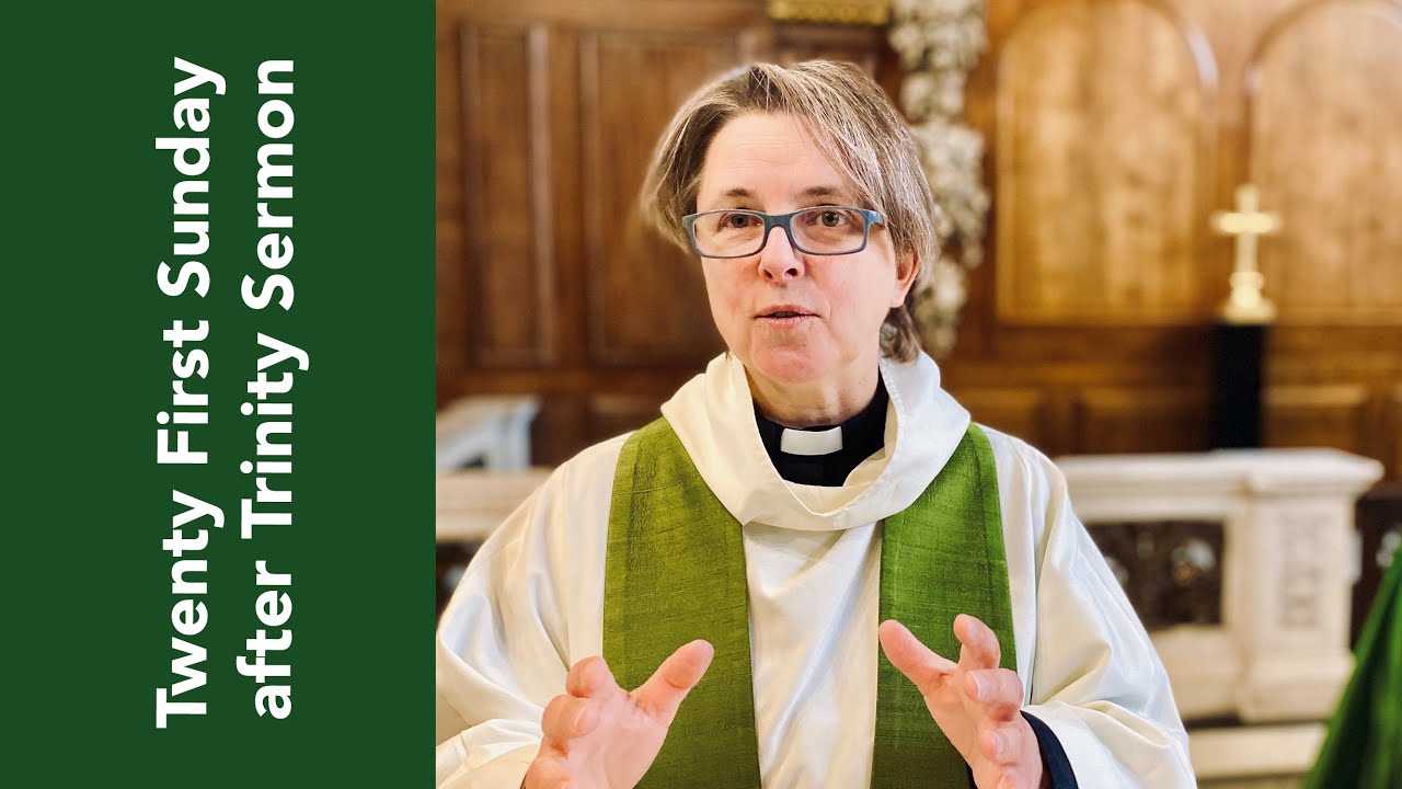 Twenty First Sunday after Trinity Sermon by The Revd Lucy Winkett - YouTube