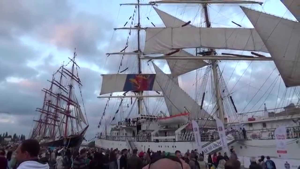 Baltic Tall Ship Regatta, Szczecin 2015_finał - YouTube