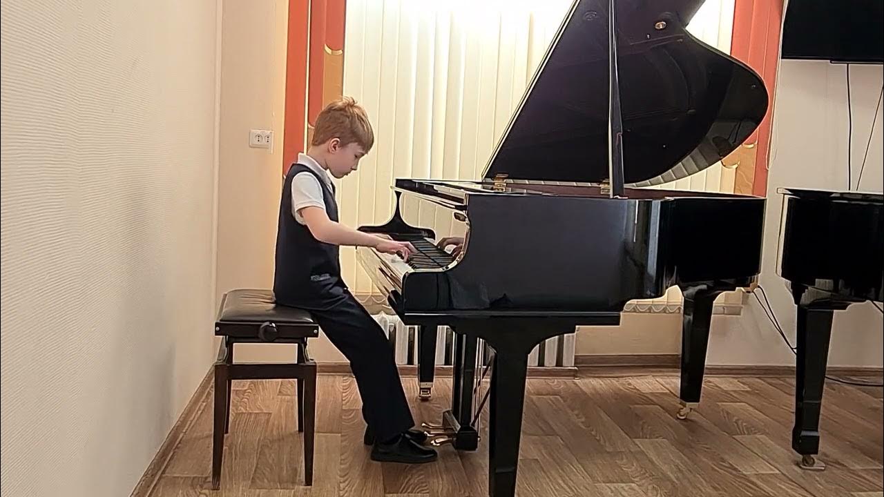 Черни-Гермер Этюд соль мажор - YouTube