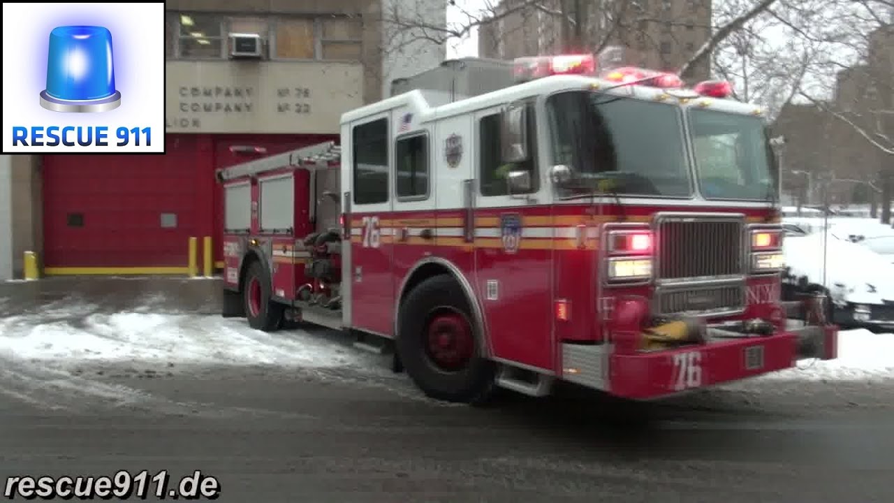 FDNY Engine 76 - YouTube