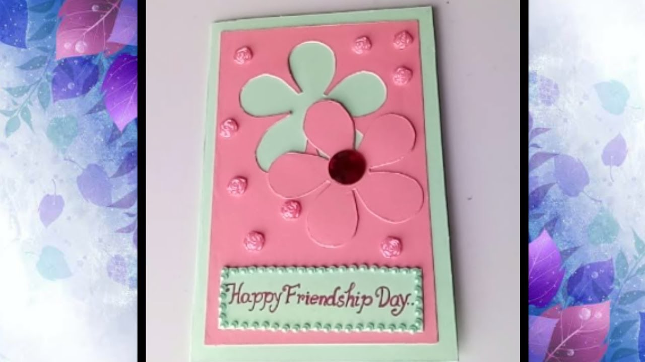 How to make Friendship day special card/DIY Gift Idea for friends ...