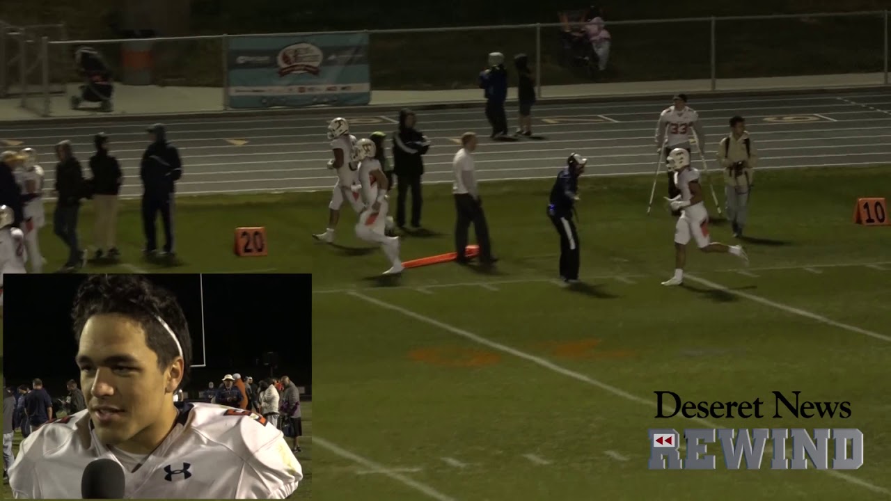 Timpview @ Skyridge (10-19-16) {Deseret News Rewind's 4A Game of the ...