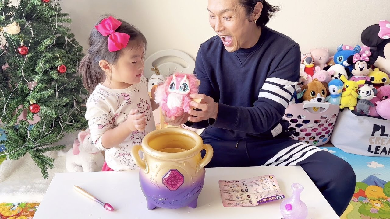 Suzy made a Magic Pet !! Suzy mix a magical potion to creat a new ...