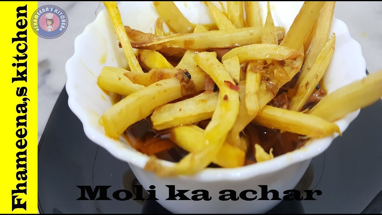 Sohanjna Ki Mooli Ka Achar | Moringa Pickle Recipe by Fhameena,s ...