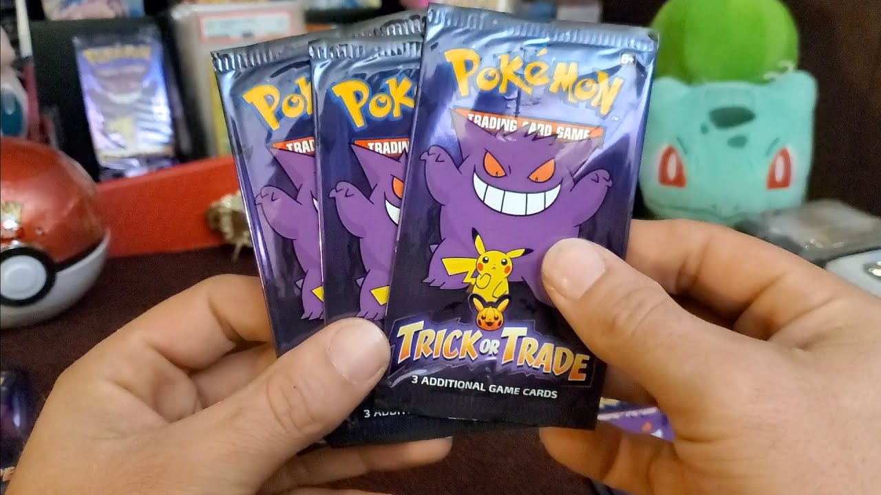 Are These Trick Or Trade Packs Bigger Than Normal? | Pokemon Pack ...