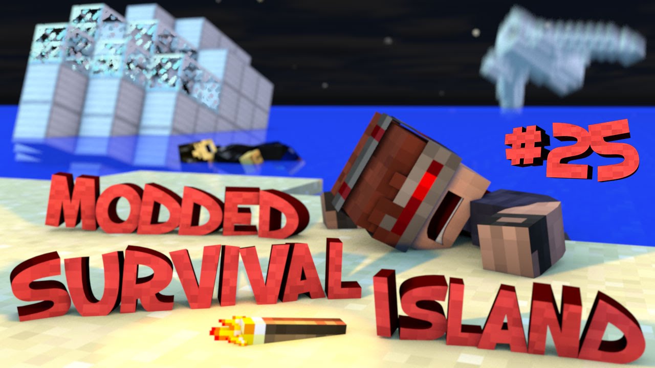 Survival Island Modded - Minecraft: MAKE THE ISLAND GREAT AGAIN Part 25 ...