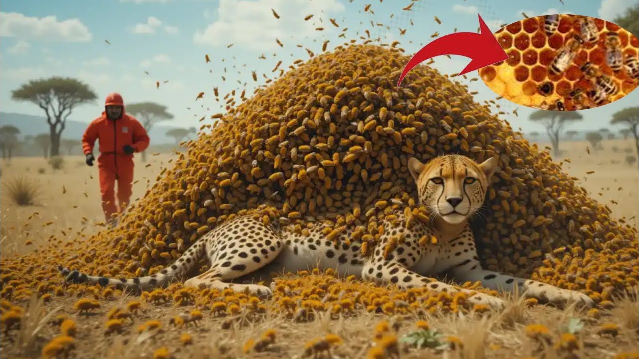 Leopard Attacked by Millions of Honey Bees – Dramatic Rescue by ...