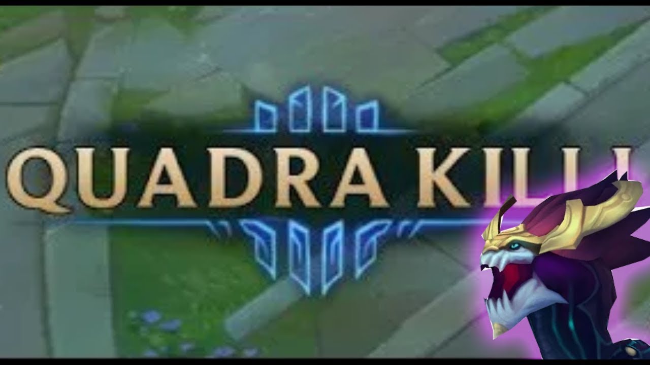How to get quadra kill, almost two! - YouTube