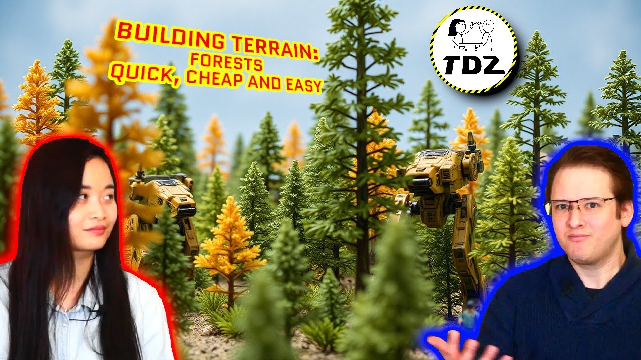 DIY Tabletop Terrain: Easy and Affordable Forests for Wargaming ...