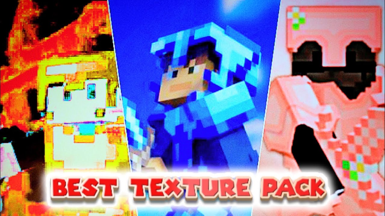 2 Best TEXTURE PACKS to improve your PVP | in Minecraft Pocket Edition ...