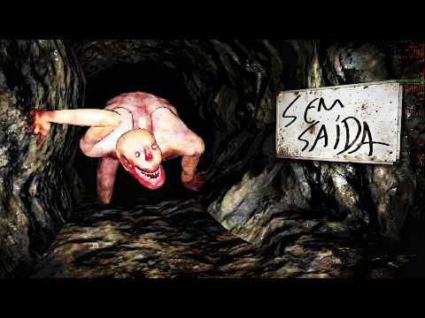 eu fui chamado pra explorar essa caverna mas ALGO me encontrou