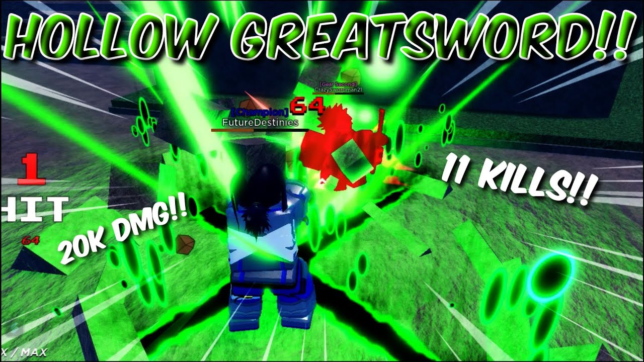(GPO) HOLLOW GREATSWORD DESTROYED EVERYBODY!! (20K DMG) - YouTube