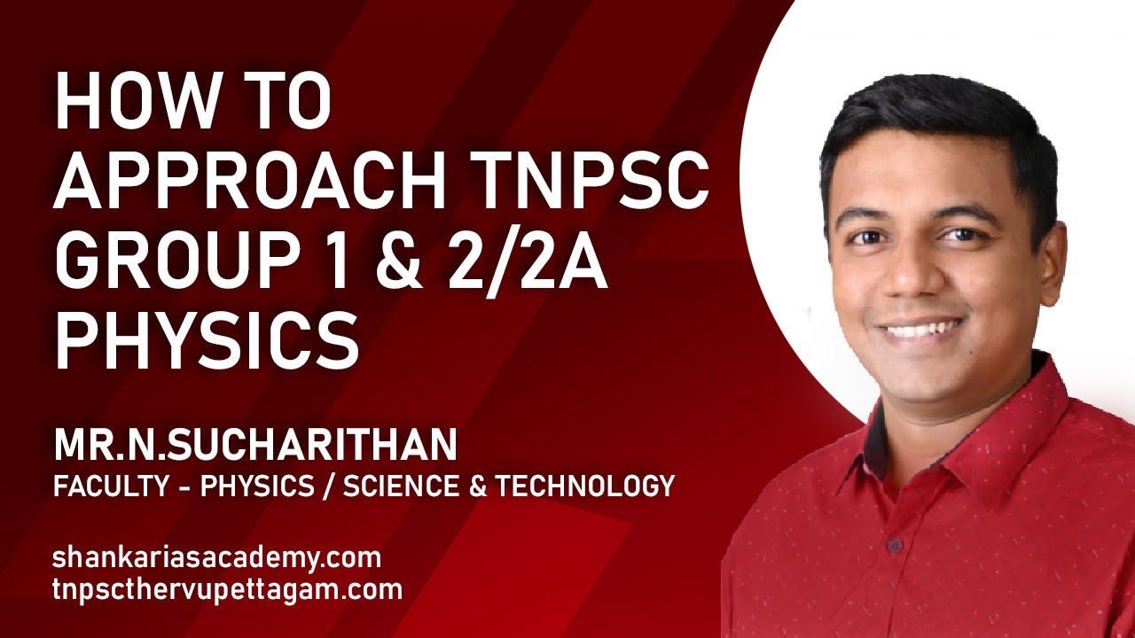 How To Approach Tnpsc Group I And Ii Physics By Nsucharithan Physics 6641