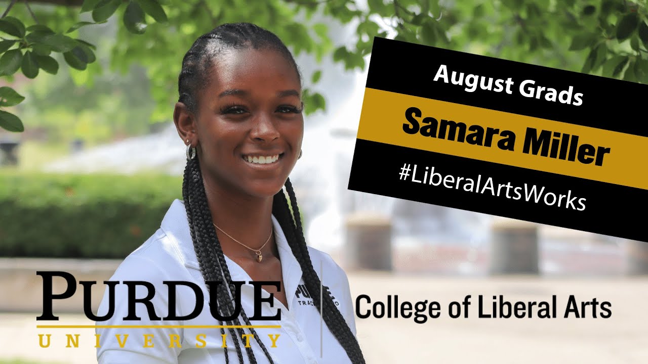 August Grads: Samara Miller #LiberalArtsWorks - YouTube