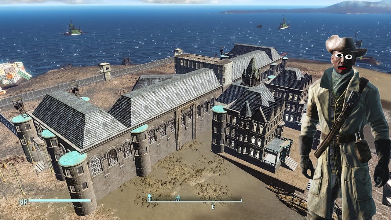Fallout 4 Settlement Build: Shawshank Prison (Spectacle Island) PC ...
