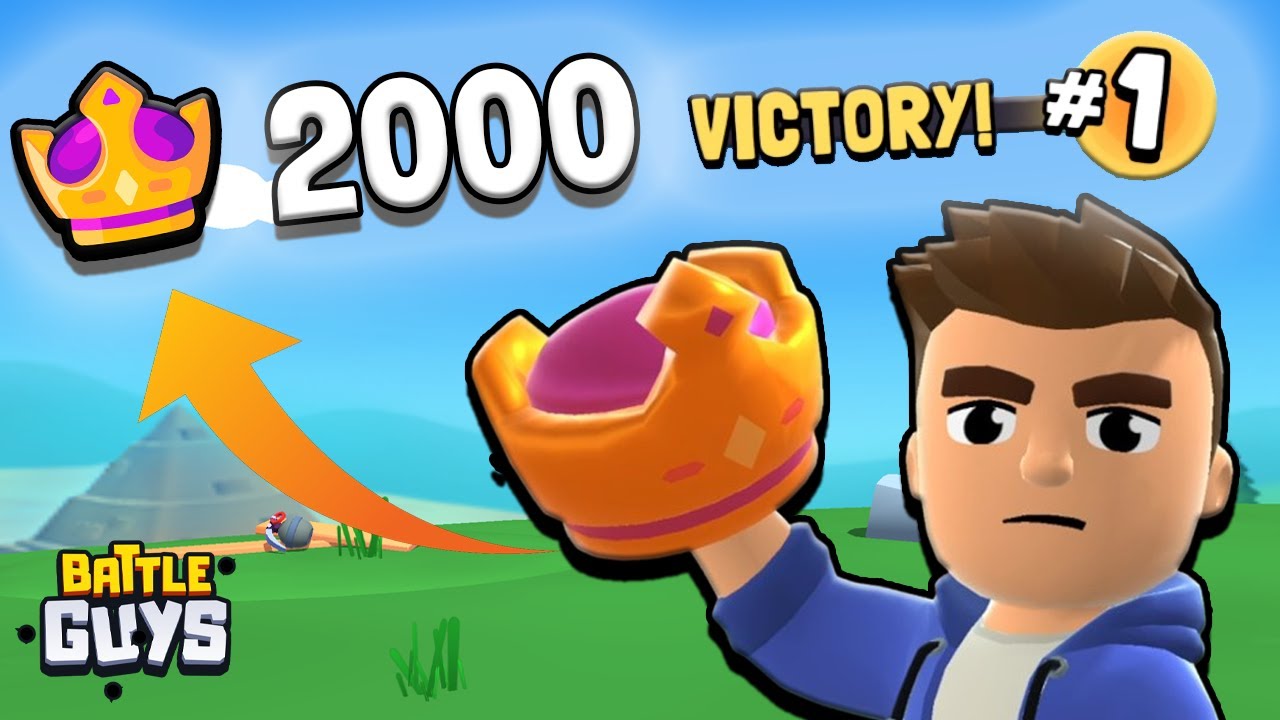 I reached 2000 WINS in Battle Guys!! - YouTube