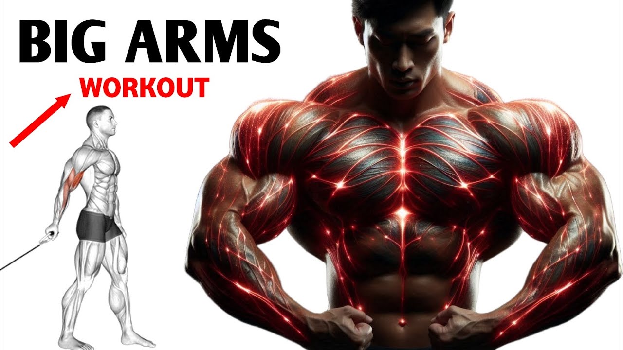 Big Arms Workout At Gym - Best Exercises For Big Arms ( WeGoGym ) - YouTube