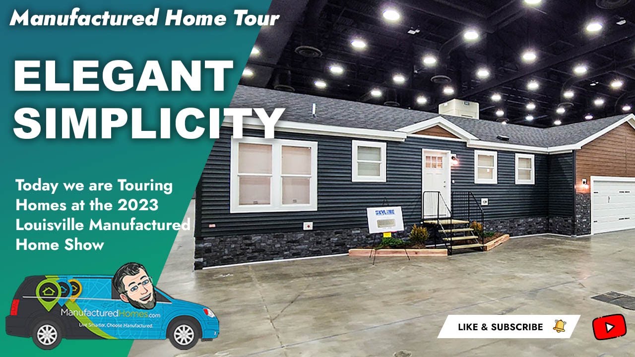 Experience Simplistic Elegance in this Skyline Homes' Manufactured Home ...