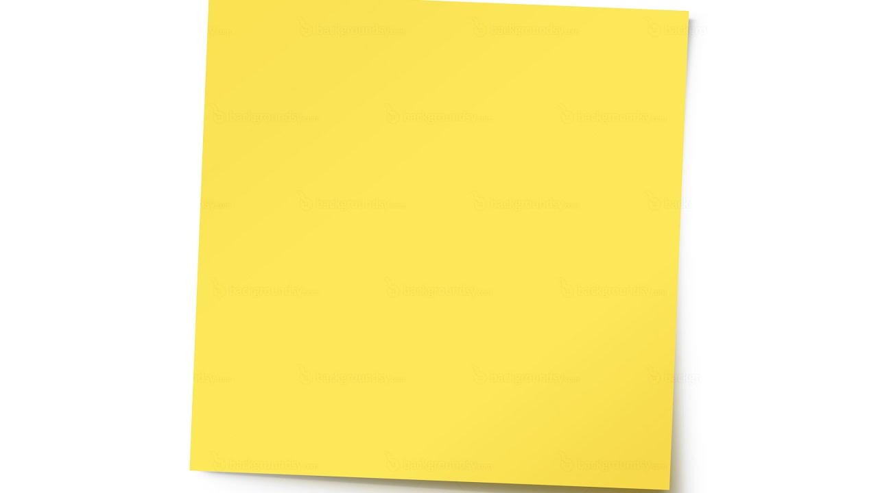 How to Stick a Post-it Note on Your Face - YouTube