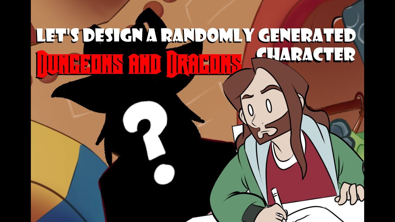 Let's Draw a Randomly Generated DnD Character - YouTube