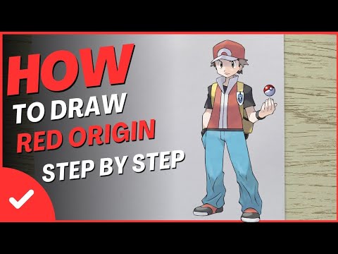 HOW TO DRAW RED ORIGIN STEP BY STEP ||𝓪𝓻𝓽『BY』𝖕𝖗𝖆𝖙𝖍𝖆𝖒 || - YouTube