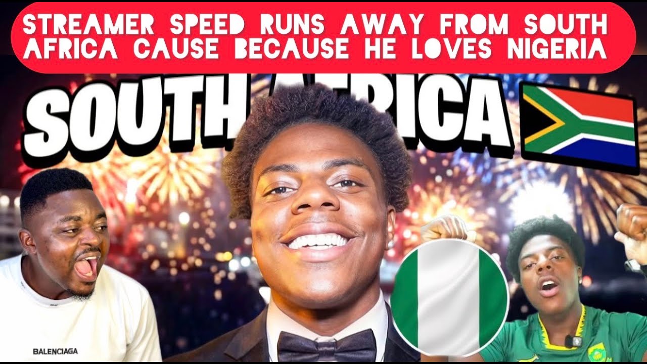 American Streamer Speed Runs Away From South Africa Early because He ...