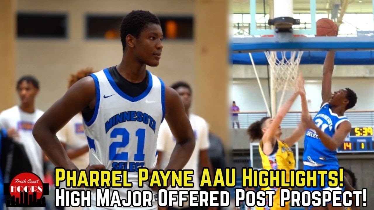 Pharrel Payne Put The Midwest On Notice! Full AAU Highlights - YouTube
