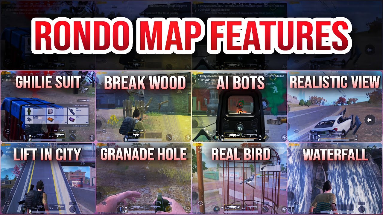 RONDO MAP FEATURES 🔥😍 RONDO MAP INSANE 🔥 ERANGLE VS RONDO 🔥 RONDO MAP ...