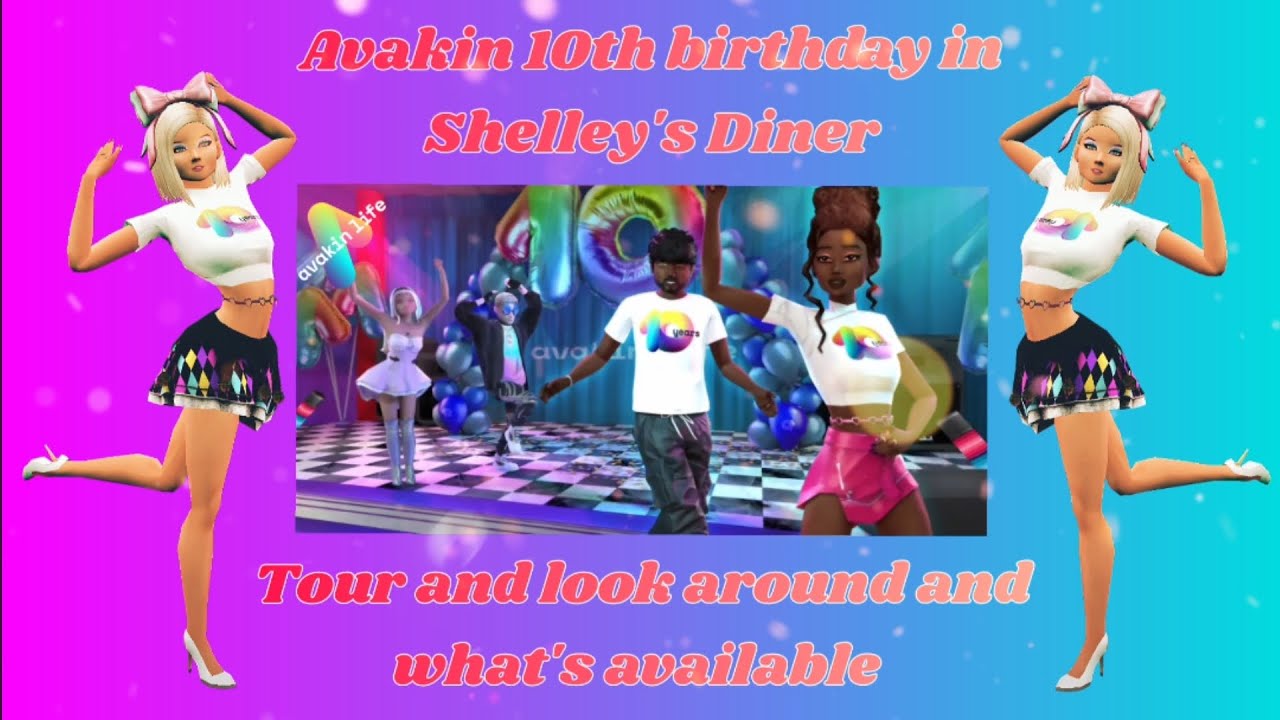 melissajdiamonds avakin life tour and look around Avakin 10th Birthday ...