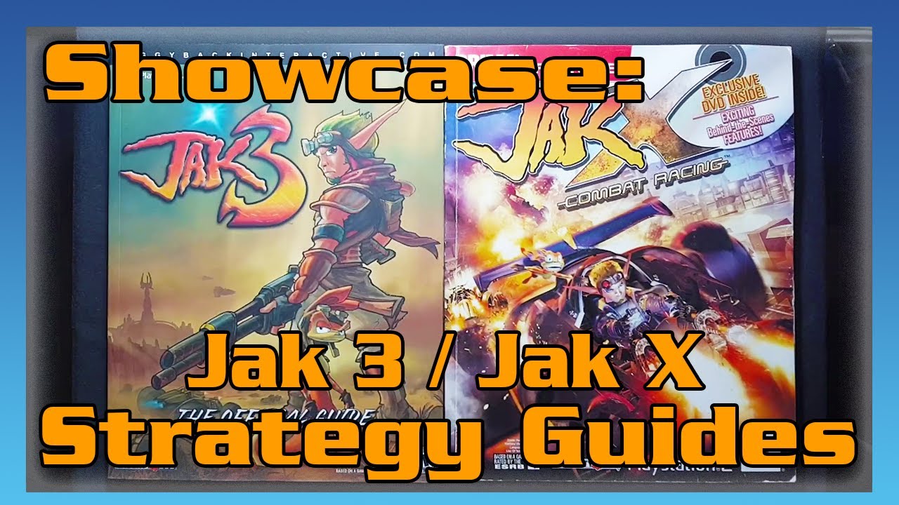 Showcase: Jak 3 / Jak X Strategy Guides - YouTube