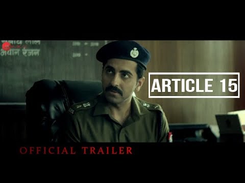 Article 15 Movie Trailer | Ayushmann Khurrana | Zee Studios - YouTube