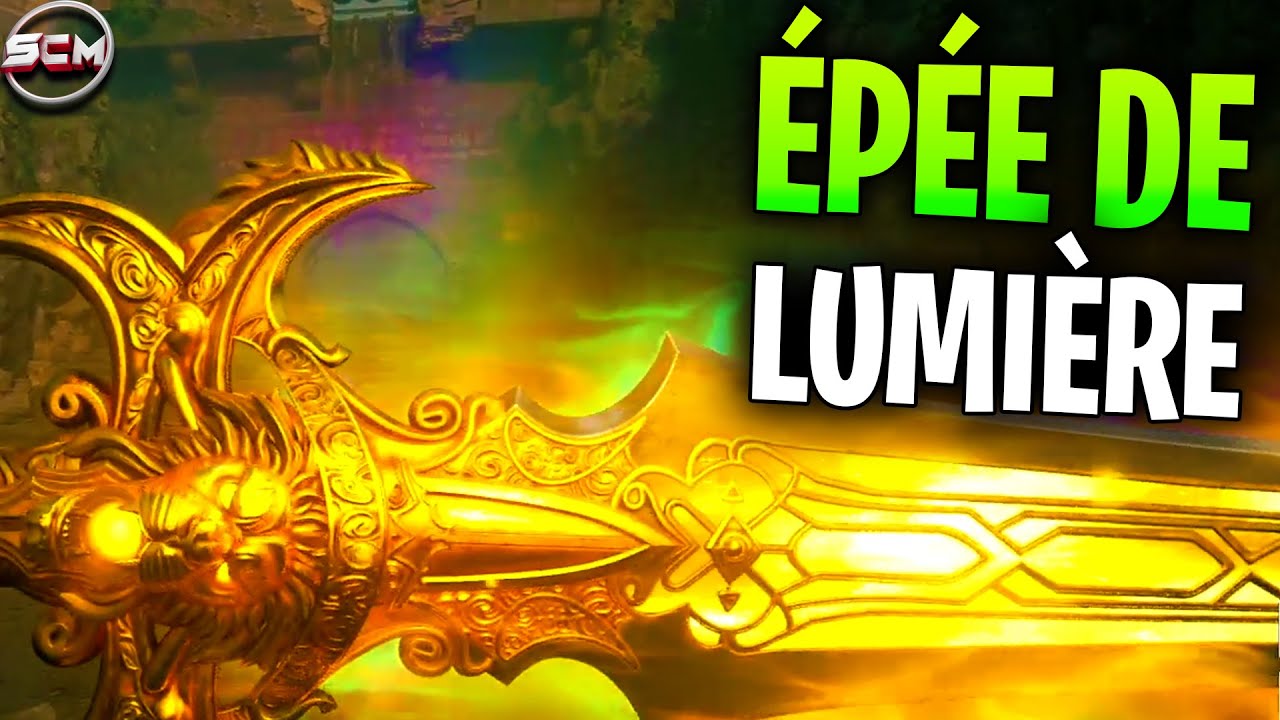Comment Avoir - Débloquer l'Épée de Lumière Citadelle Des Morts Black ...