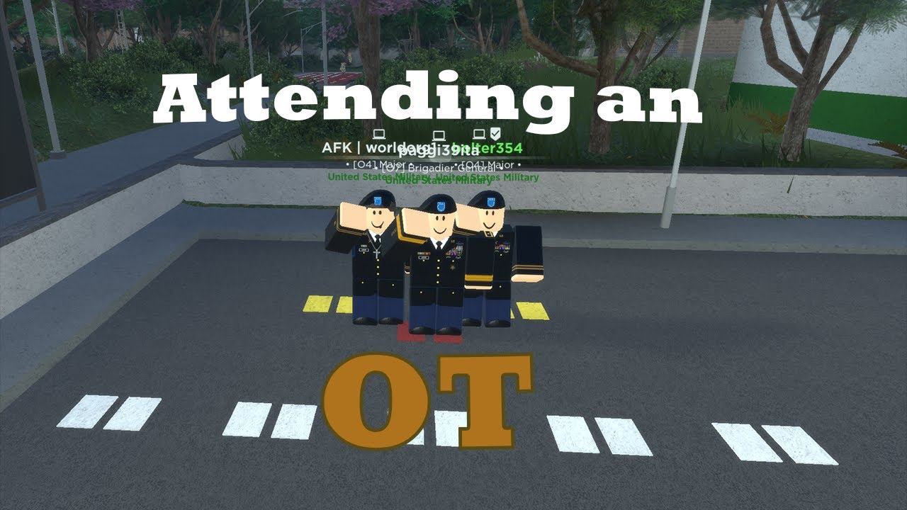 Attending an OT! | Roblox CUSA - YouTube
