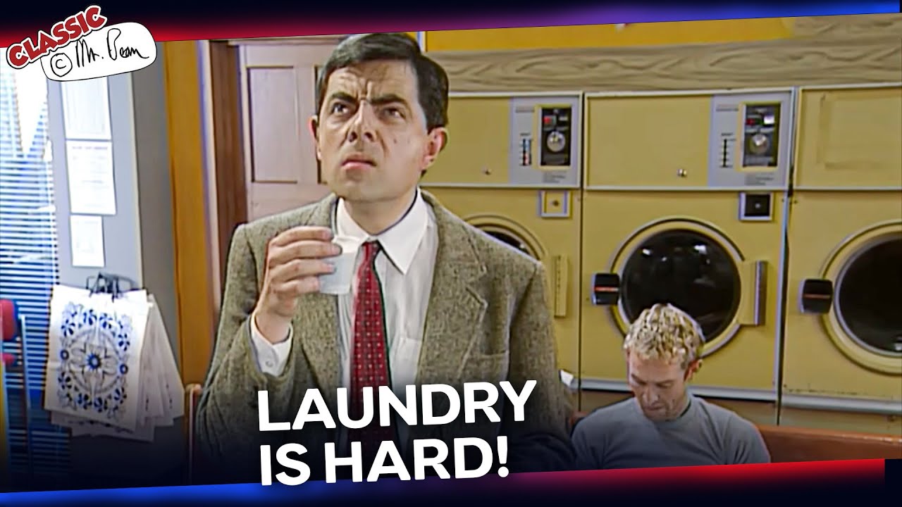 Mr Bean WITH THE LAUNDRY CHAOS! | Classic Mr Bean - YouTube