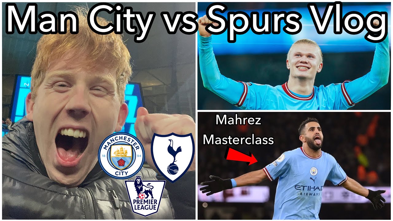 INCREDIBLE SCENES AS CITY COME FROM 2 GOALS DOWN TO BEAT SPURS 4-2 ...
