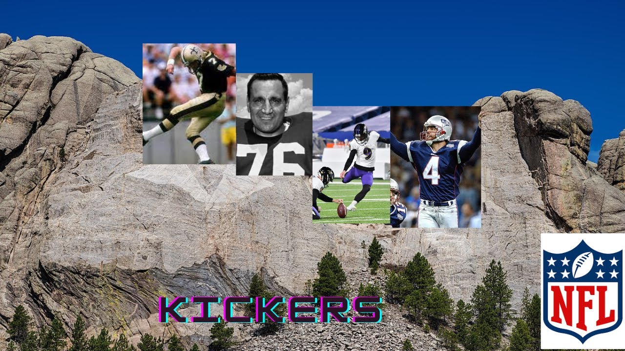 The All-Time NFL Mount Rushmore for Kickers - YouTube