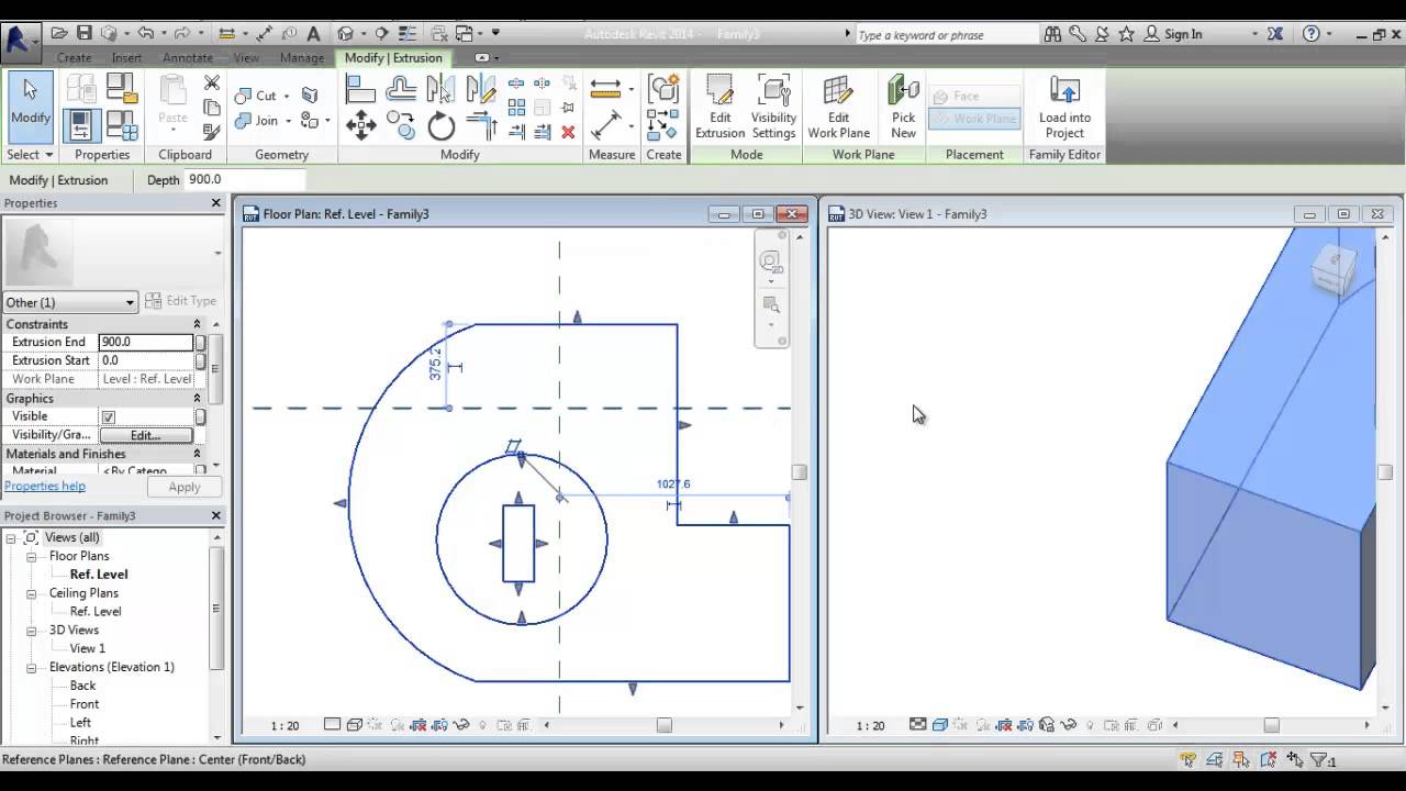 Revit Families session#2Generic Model Families-practical - YouTube