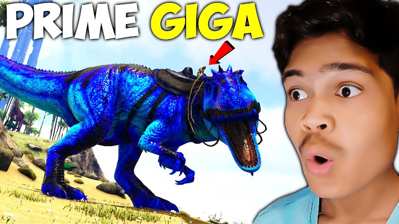 Taming Prime Giga 1.6 Million Damage - Ark Survival Evolved - Supreme ...