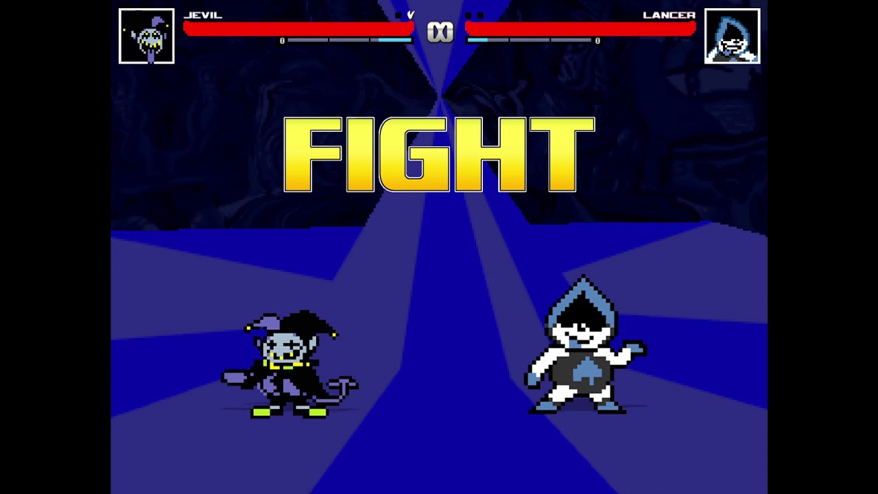 jevil vs lancer: M.U.G.E.N. - YouTube