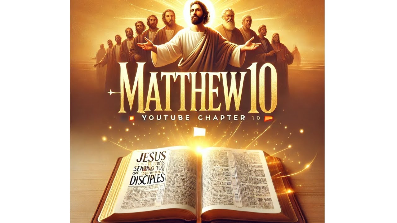 "Matthew 10 Bible Study: Lessons on Faith and Discipleship 💖" - YouTube