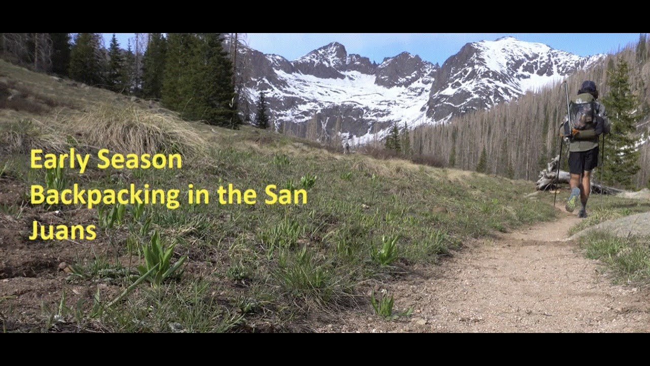 Early season backpacking in Chicago Basin - YouTube