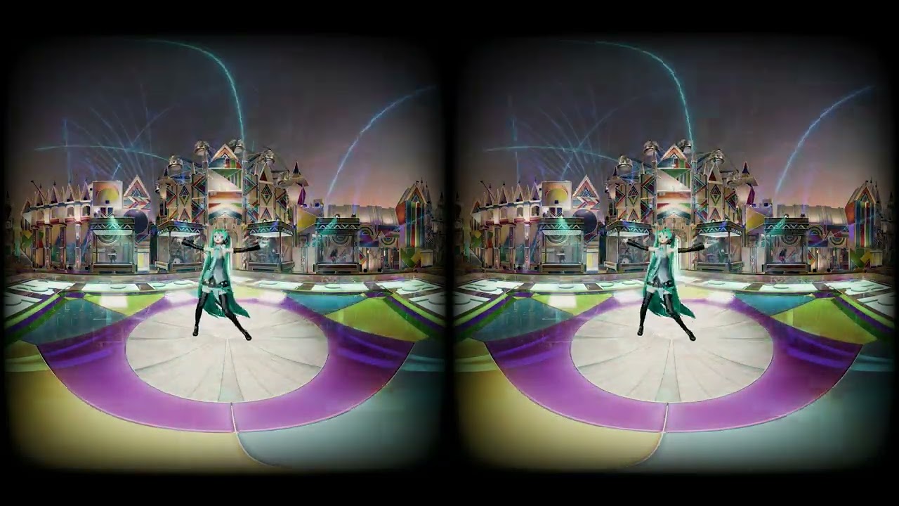 Google Cardboard VR Hatsune Miku【MIKU EXPO 2023 VR】Acceleration (Breeze ...