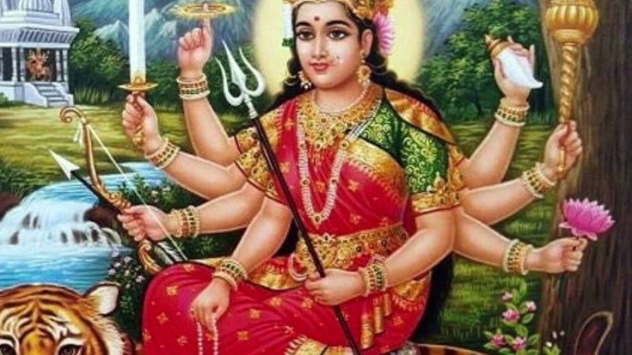 DASARA DAY 8- SRI DURGA DEVI ASTOTHARAM 108 NAMES OF DURGA DEVI - Maha ...