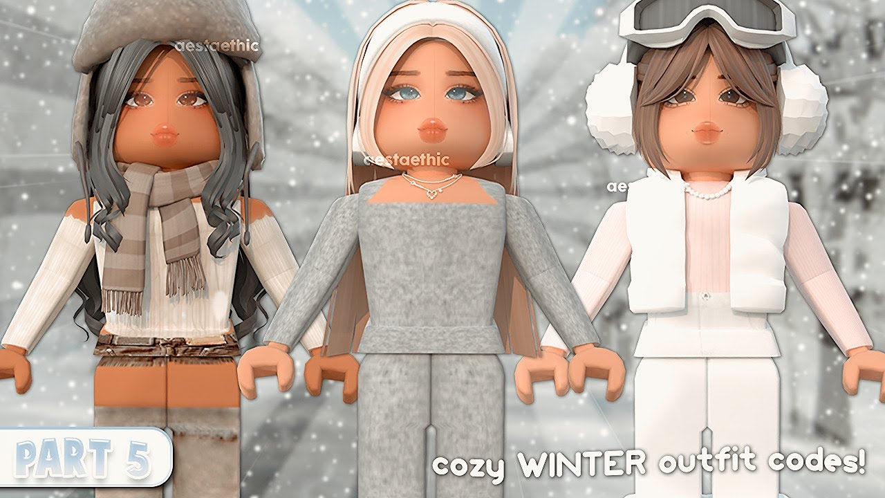 try now WINTER Outfit codes w Cold Blushy Face for berry avenue, bloxburg Sr.5! enjoy 💖 #roblox ...