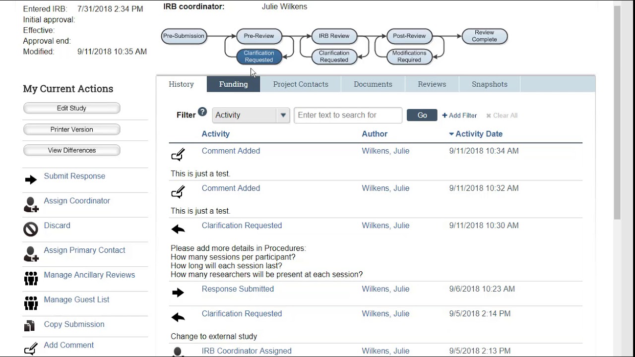 pacs how to submit clarifications and modifications - YouTube