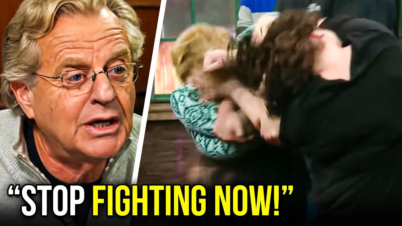 Most Outrageous Audience Moments Ever In Jerry Springer Show Youtube