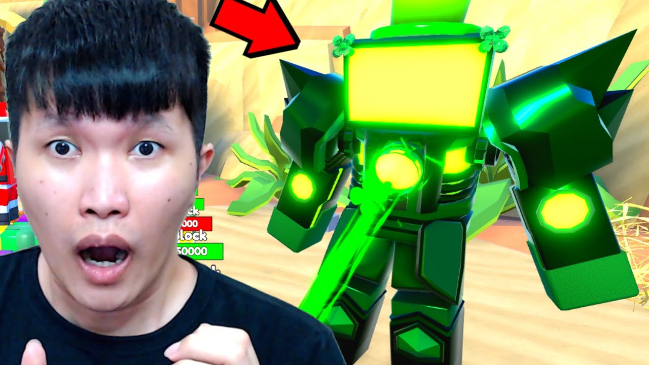 WOW! AKU DAPET TITAN CLOVER MAN DI TOILET TOWER DEFENSE ROBLOX - YouTube