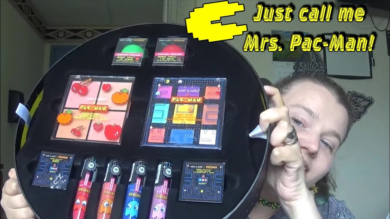 Unboxing Pac-Man Makeup Collection from Wet N' Wild (Includes Giveaway ...